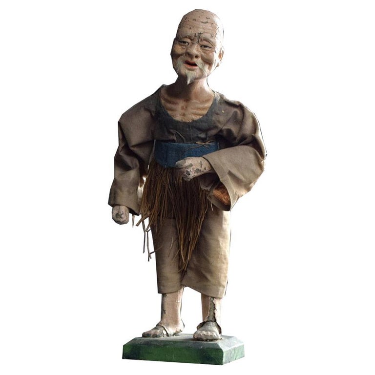 Early 20th Century Folk Art Figure For Sale at 1stDibs