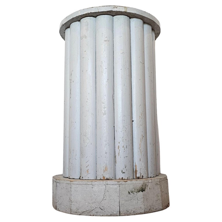 Early 20th Century French Architectural Column Pedestal For Sale at 1stDibs