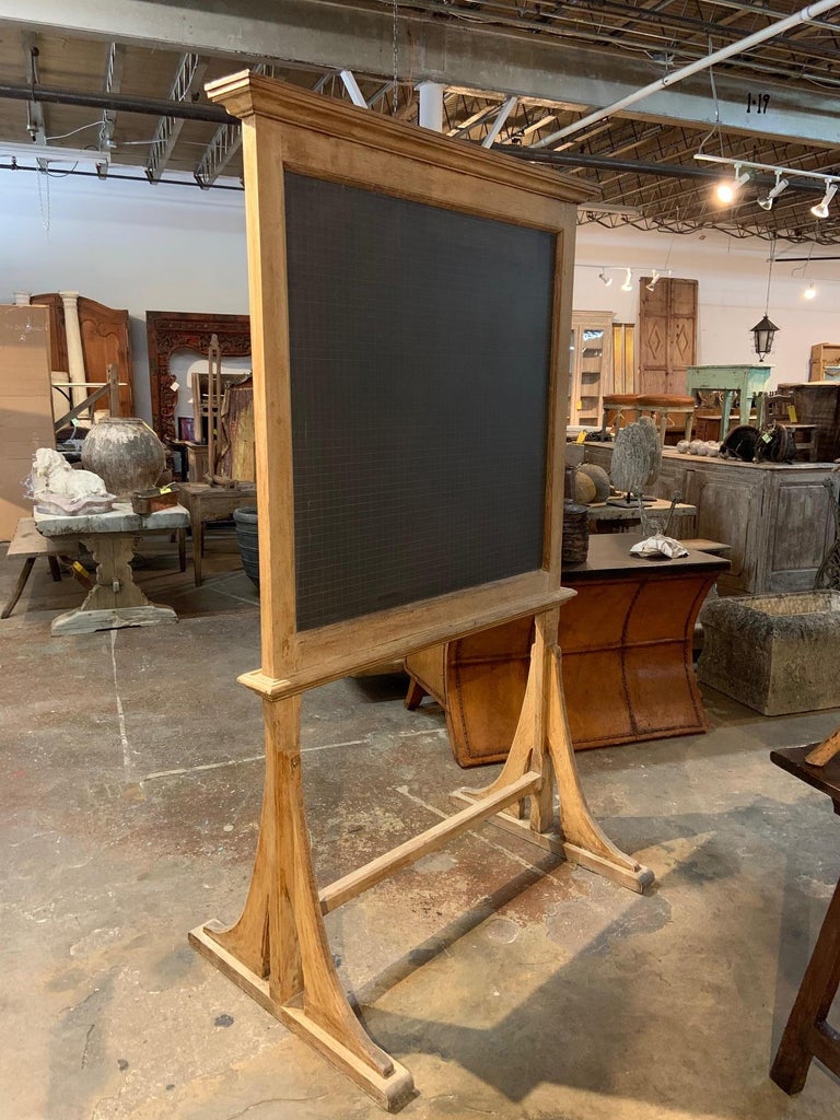Early 20th Century French Black Board, Chalkboard For Sale at 1stDibs ...