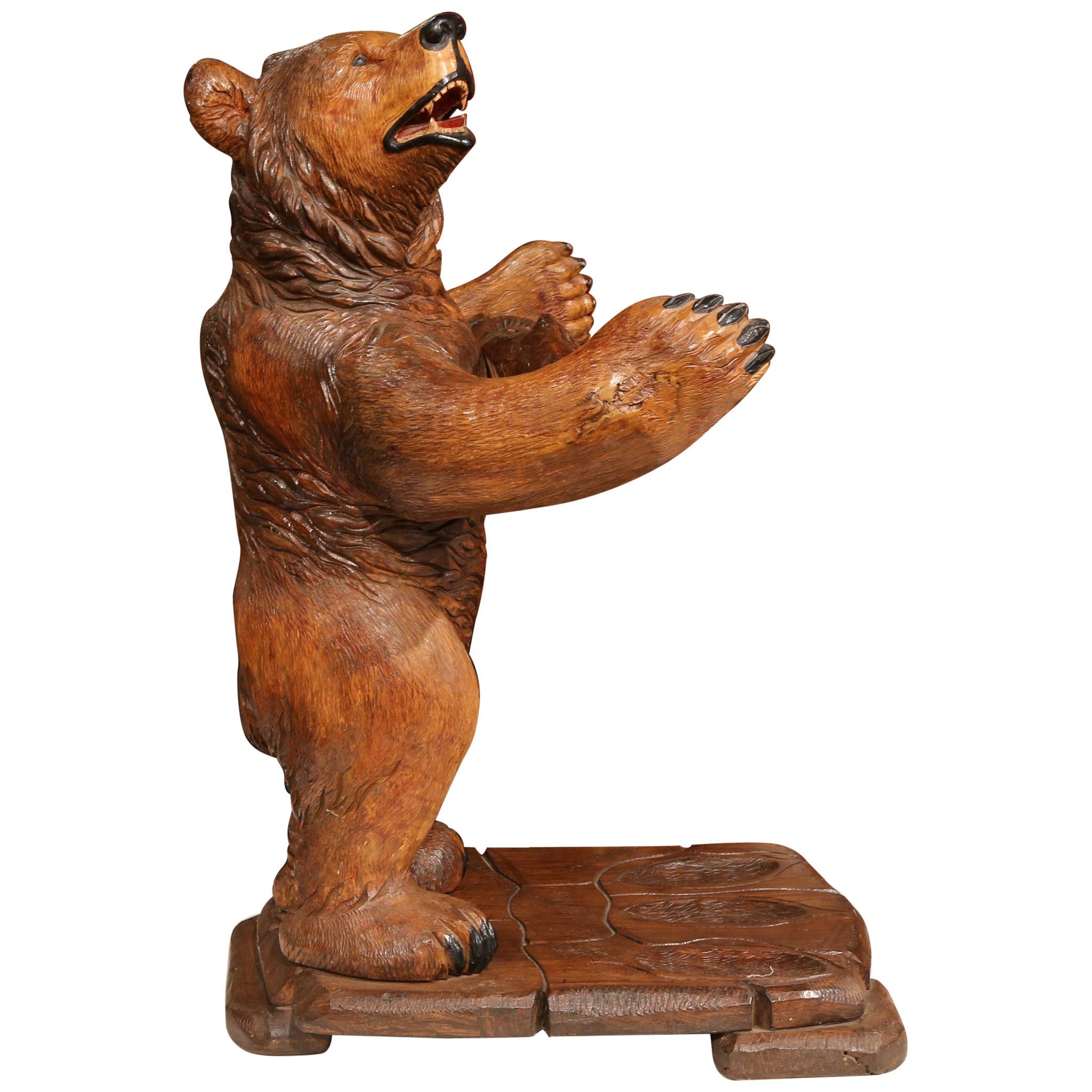 Black Forest Hall Tree by Walter Mäder at 1stDibs