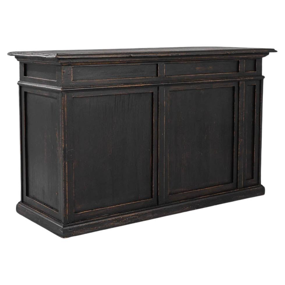 19th Century French Wood Patinated Shop Counter For Sale at 1stDibs