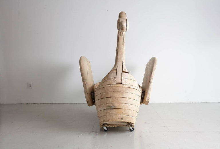 Early 20th Century French Carousel Swan at 1stDibs