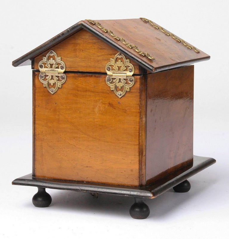 Early 20th Century French Cigar Box with Music at 1stDibs