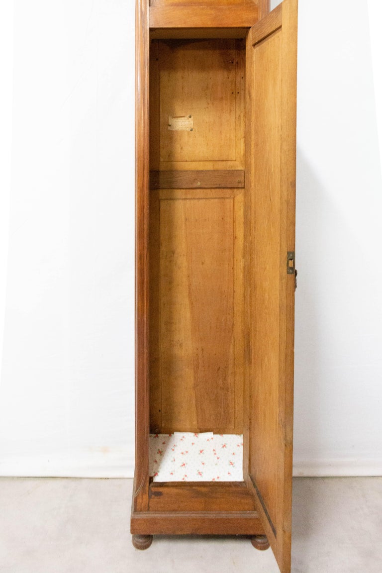 Early 20th Century French Cupboard into Art Nouveau Longcase ...