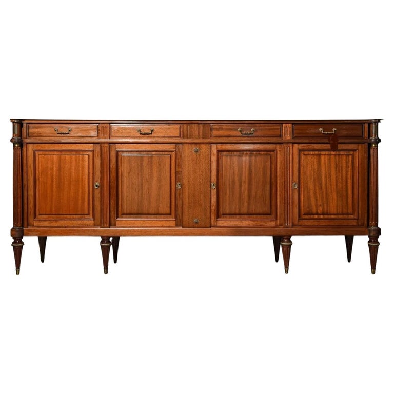 Early 20th Century French Louis XVI Style Enfilade / Sideboard For Sale ...