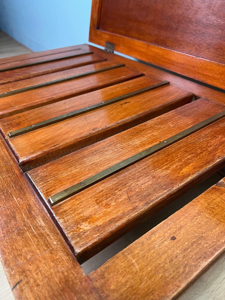 Early 20th Century French Style Beech Luggage Rack / Stool at 1stDibs