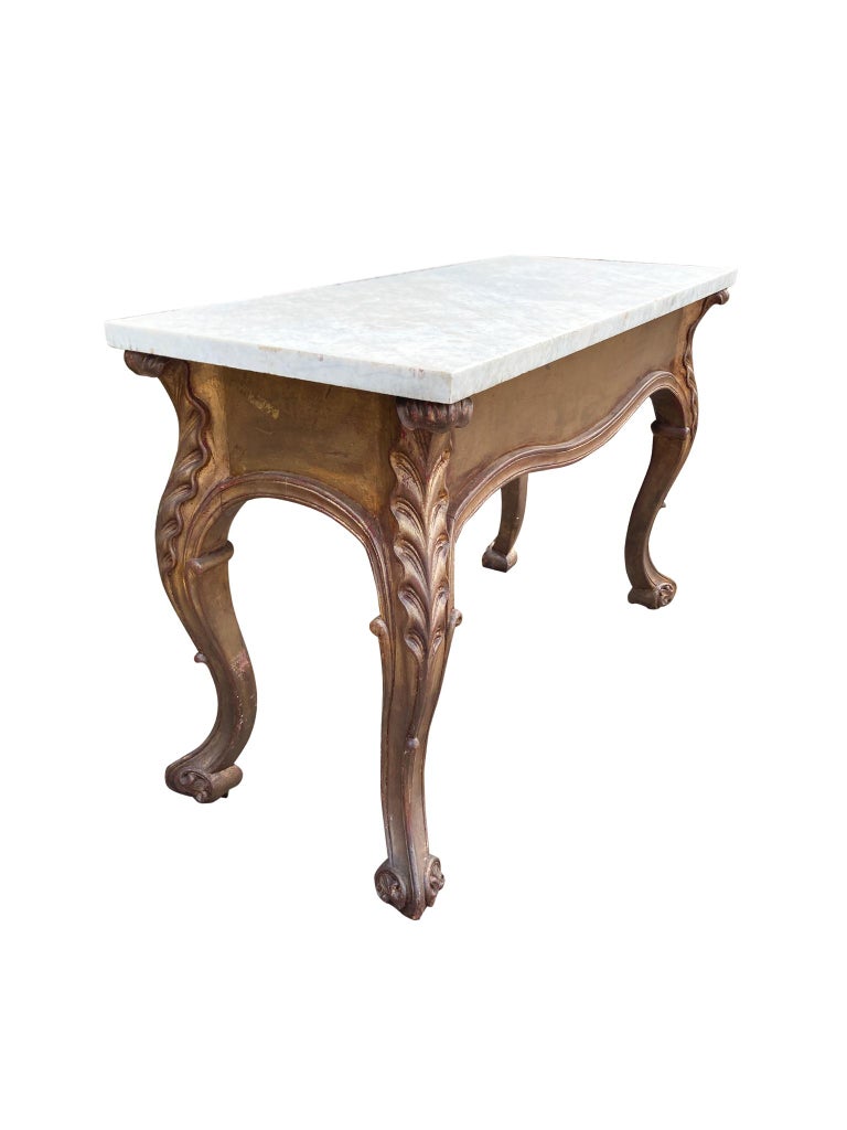 Early 20th Century French Style Console Table For Sale at 1stDibs