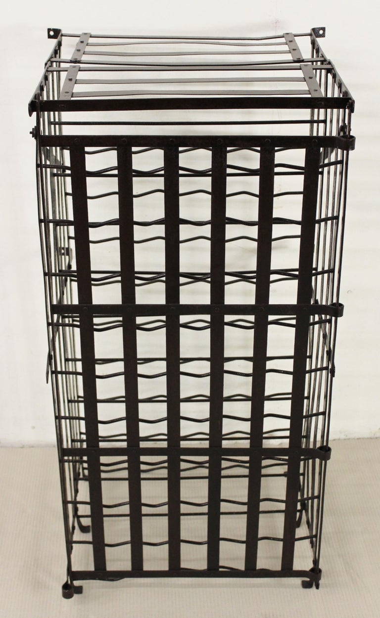 Early 20th Century French Wine Cage, 100 Bottle Capacity For Sale at ...