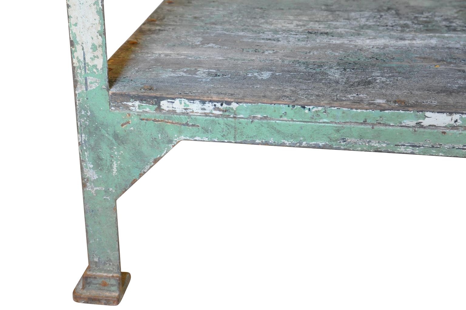 Early 20th Century French Work Table, Draper's Table at 1stDibs