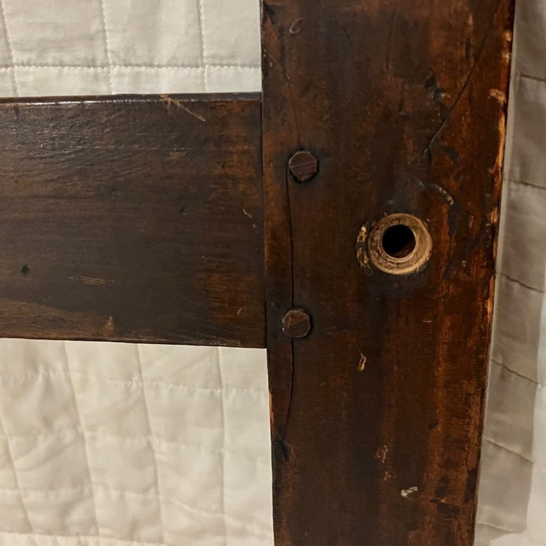 Early 20th Century Full Size Spool Turned Bed Frame in Early American ...