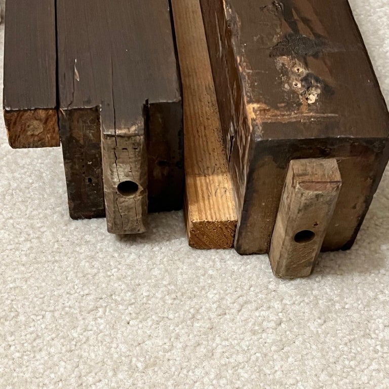 Early 20th Century Full Size Spool Turned Bed Frame in Early American ...