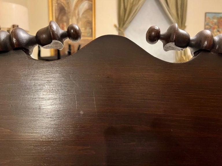 Early 20th Century Full Size Spool Turned Bed Frame in Early American ...