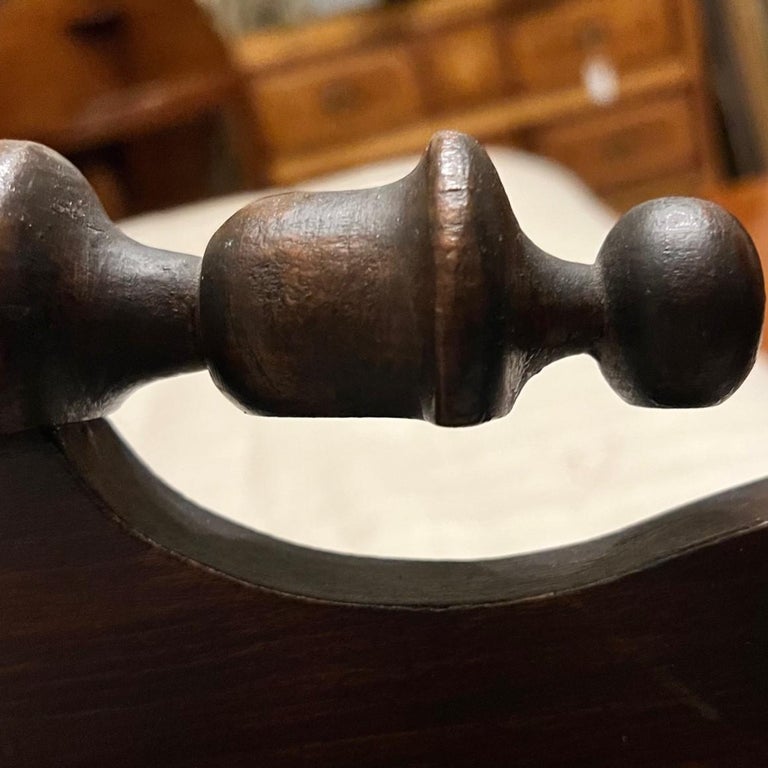 Early 20th Century Full Size Spool Turned Bed Frame in Early American ...