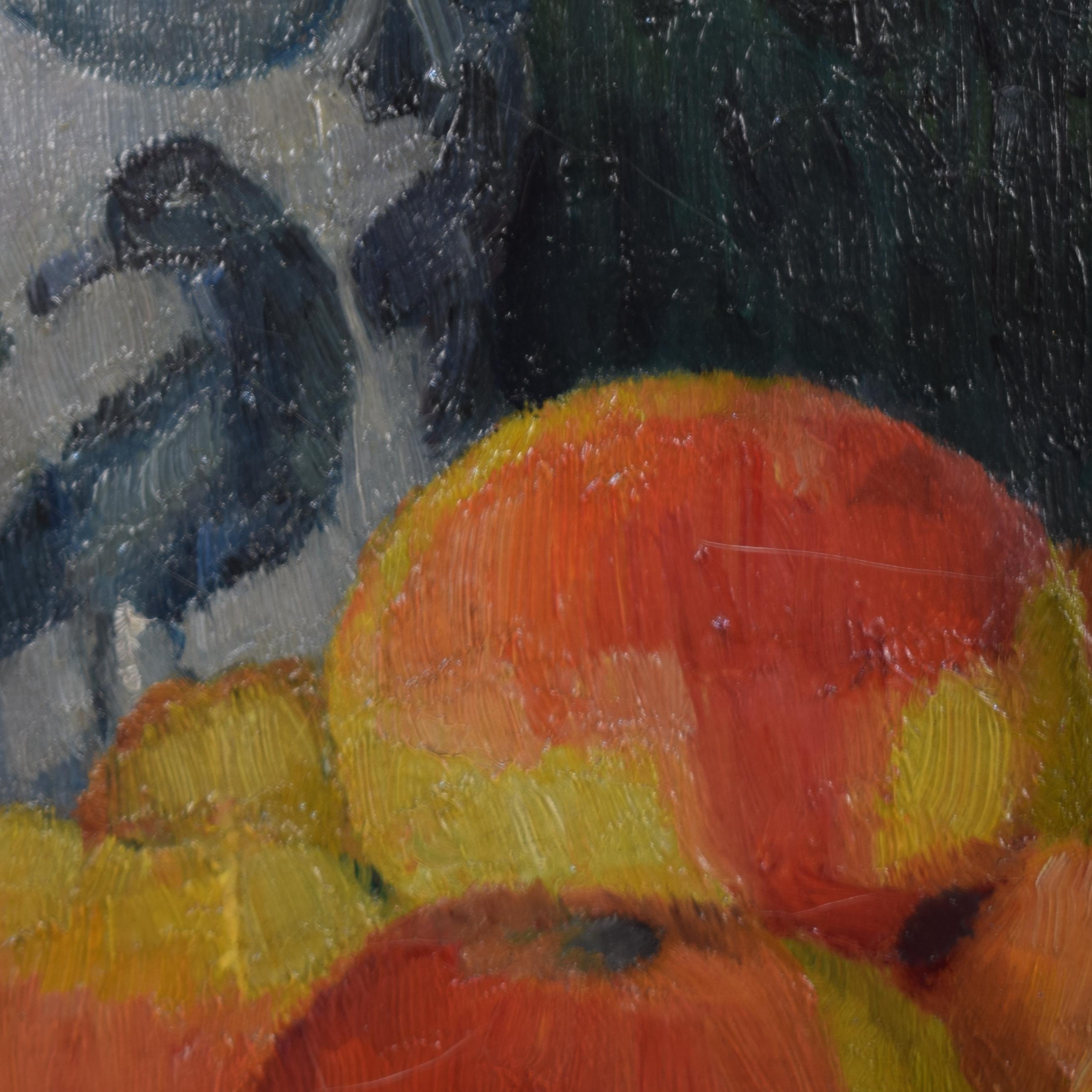 Early 20th Century German Art Deco Still Life Oil Painting, circa 1930 ...