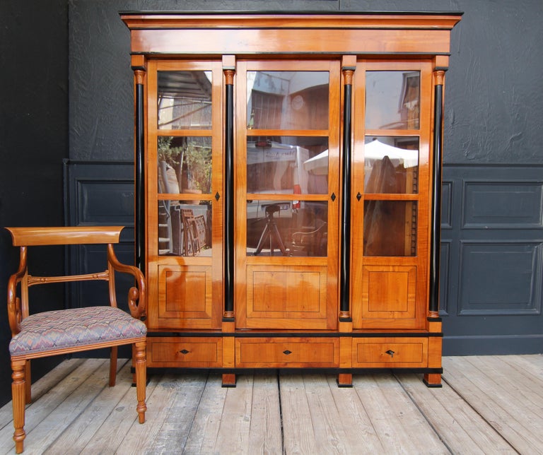 Early 20th Century German Biedermeier Display Cabinet at 1stDibs