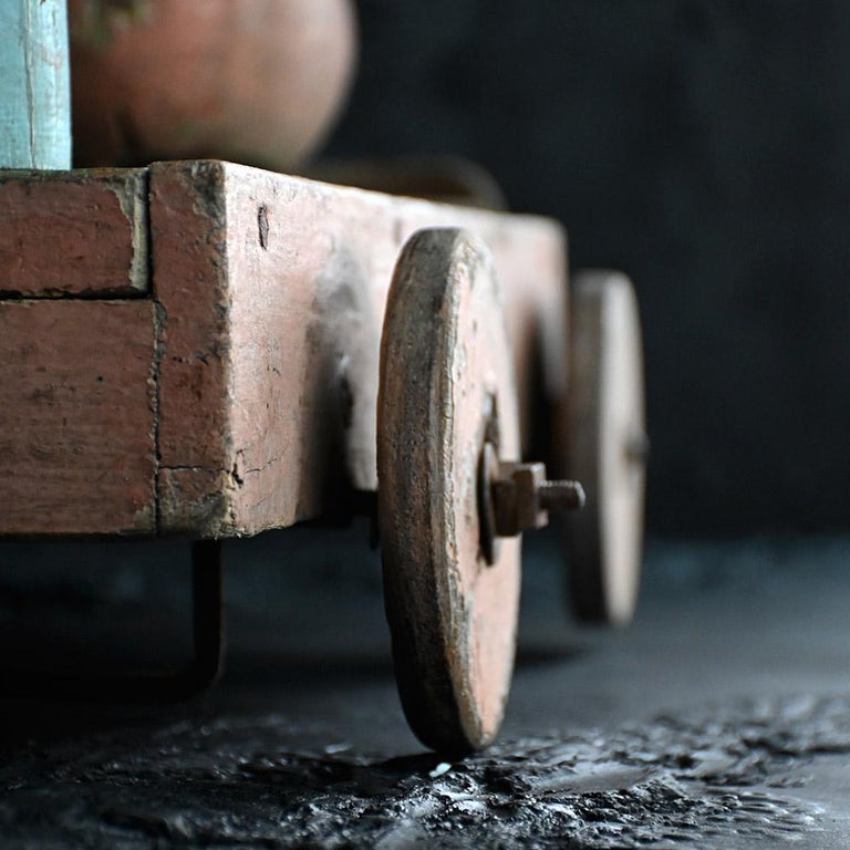 Early 20th Century German Folk Art Animated Pull Along Toy For Sale at ...