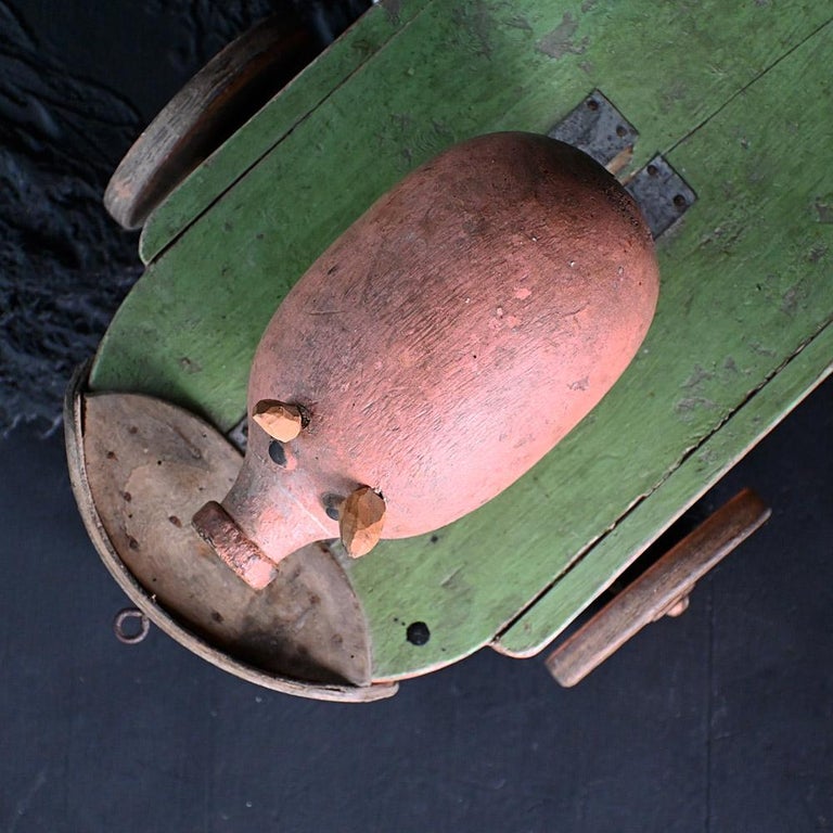 Early 20th Century German Folk Art Animated Pull Along Toy For Sale at ...