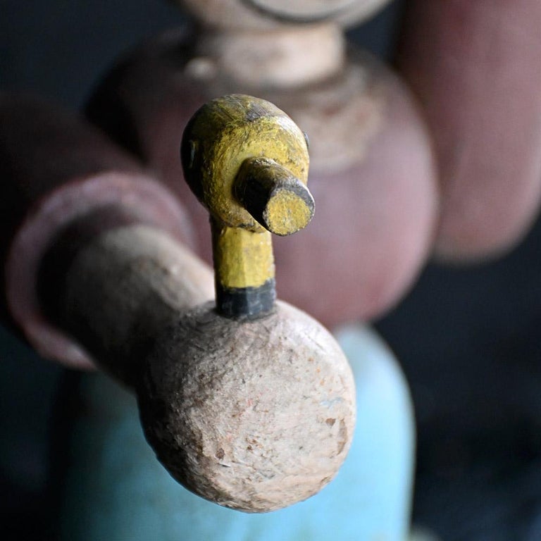 Early 20th Century German Folk Art Animated Pull Along Toy For Sale at ...