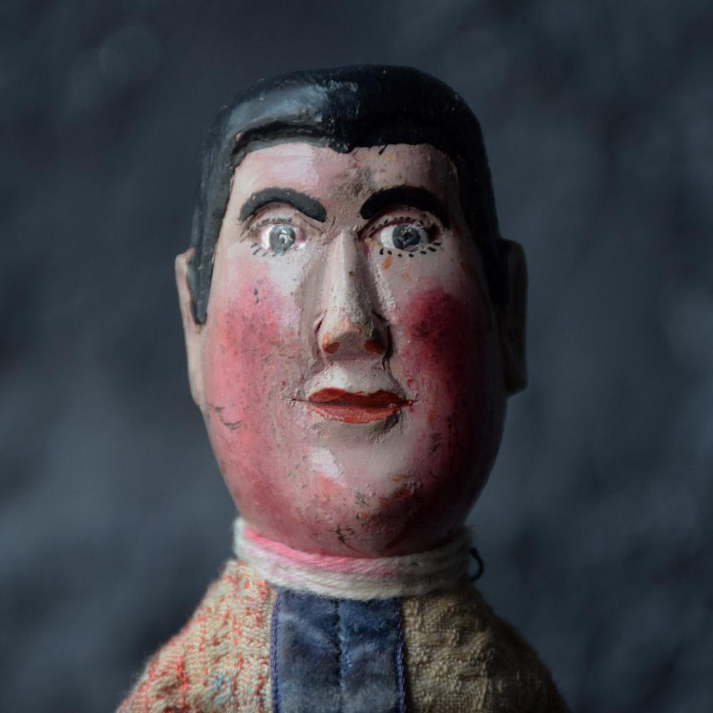 Early 20th Century German Folk Art Punch and Judy Puppets at 1stDibs ...