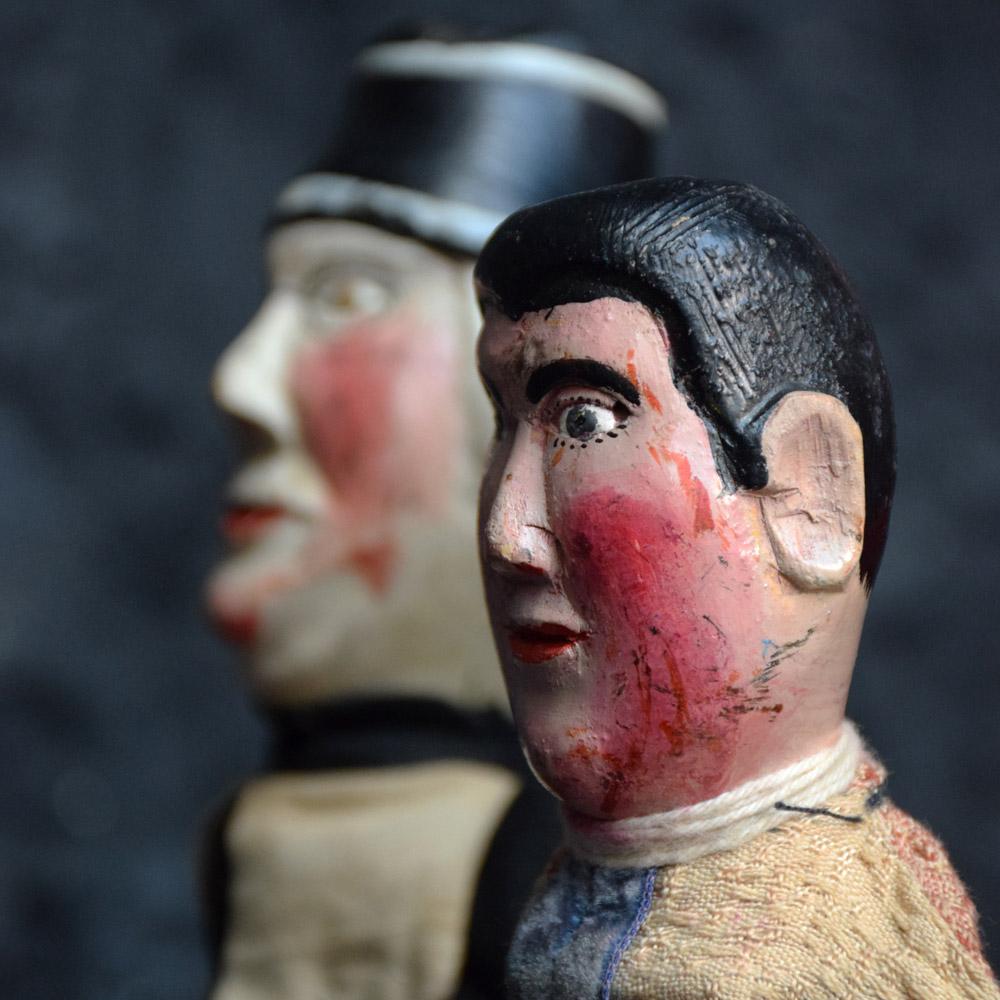 Early 20th Century German Folk Art Punch and Judy Puppets at 1stDibs ...