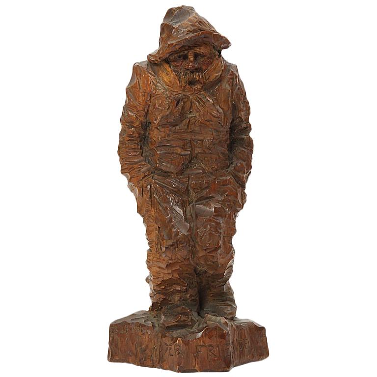 Early 20th Century German Statue by Franz Zelezny For Sale at 1stDibs