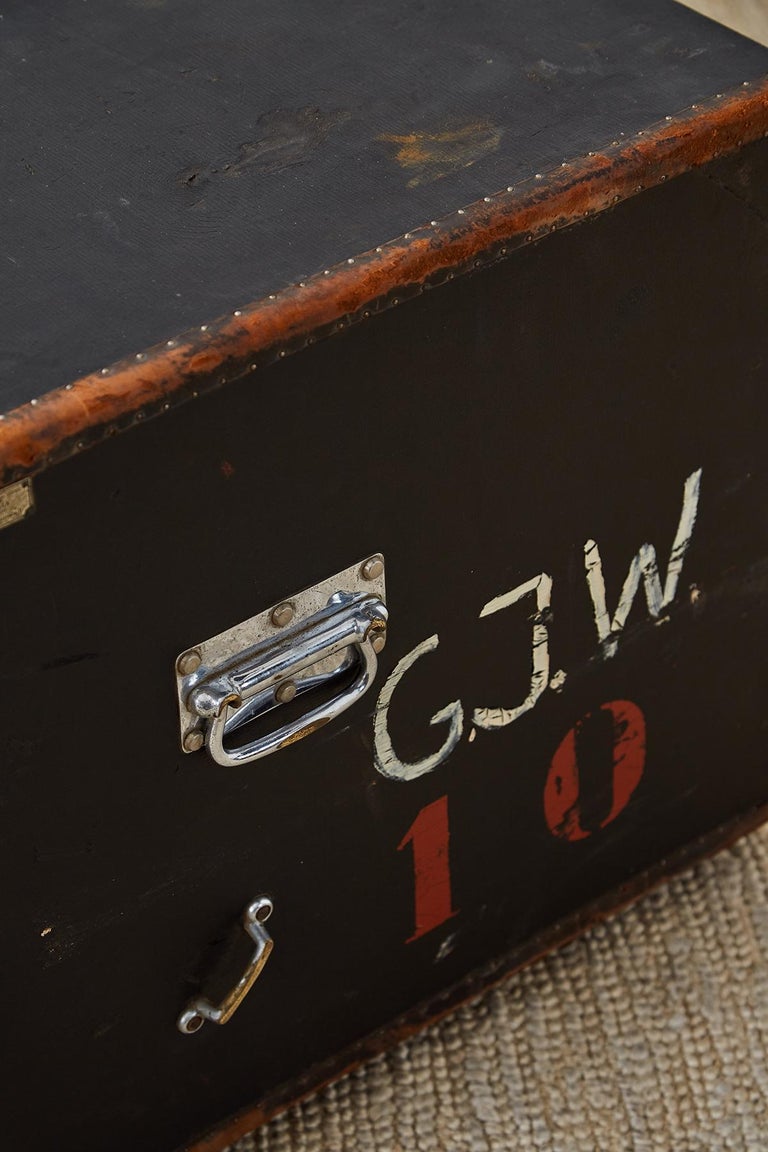 Early 20th Century German Steamer Trunk by Kongsbak at 1stDibs