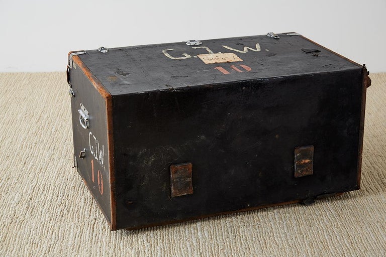Early 20th Century German Steamer Trunk by Kongsbak at 1stDibs