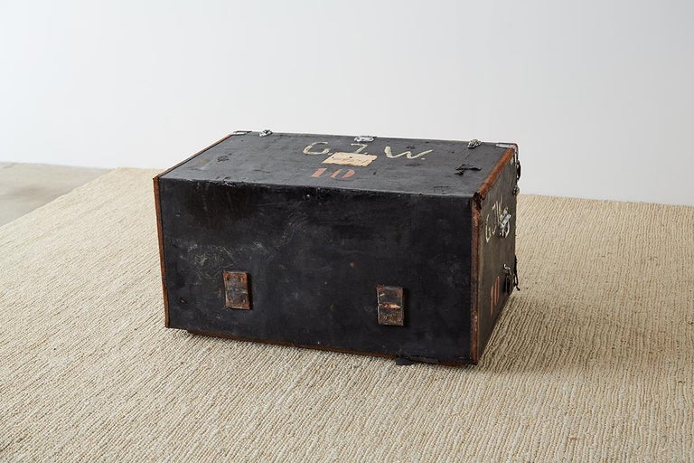 Early 20th Century German Steamer Trunk by Kongsbak at 1stDibs