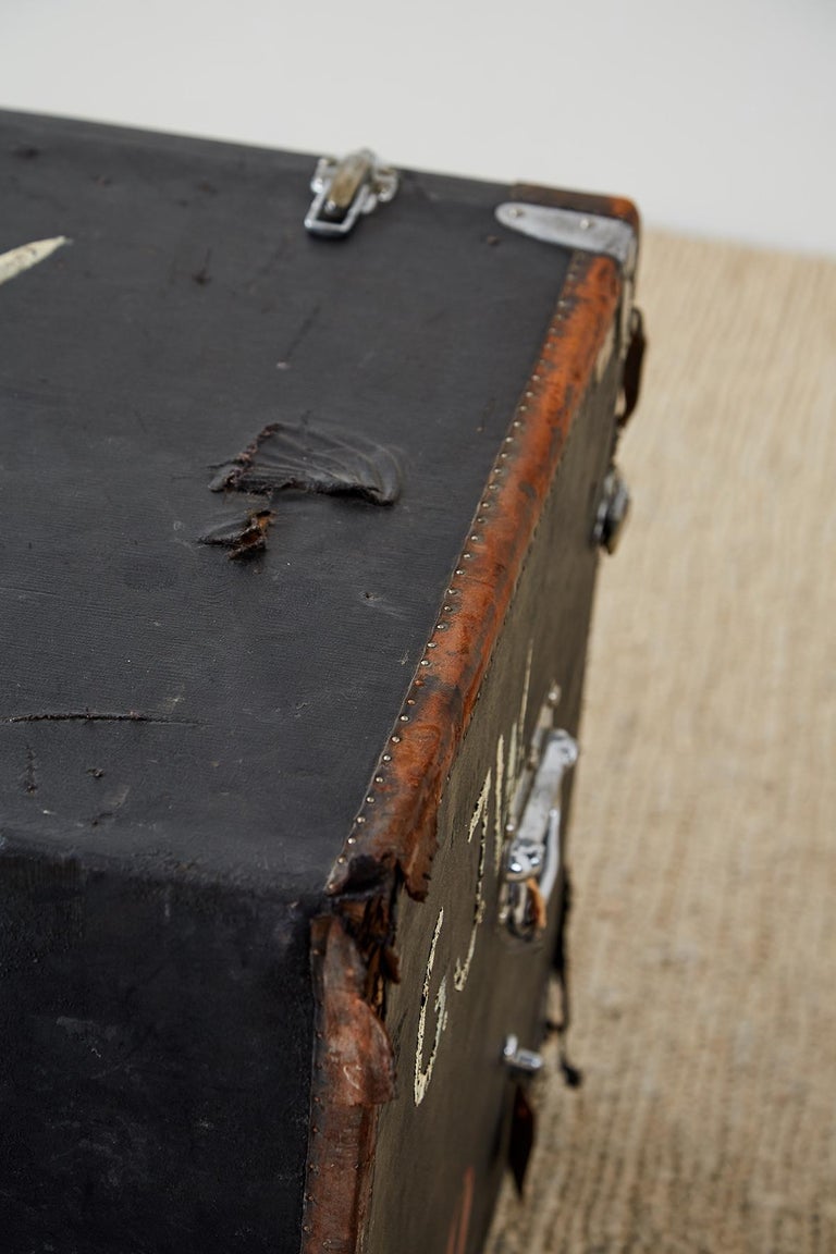 Early 20th Century German Steamer Trunk by Kongsbak at 1stDibs