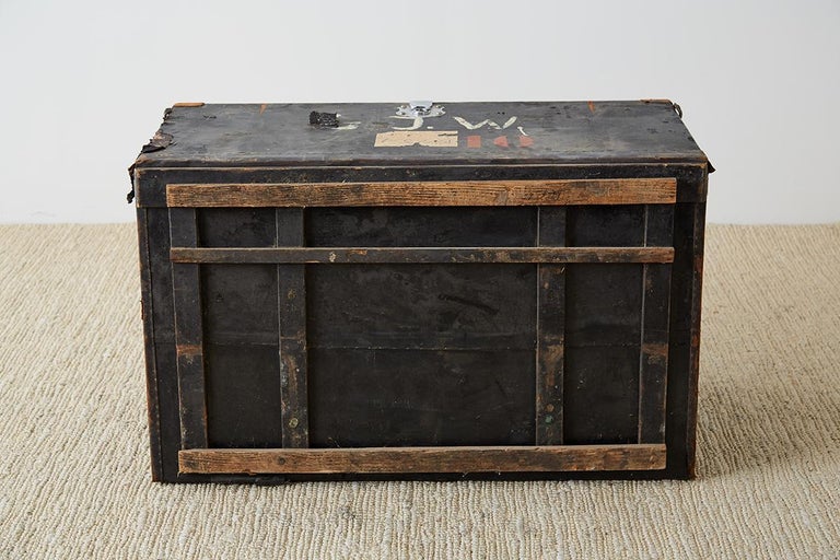 Early 20th Century German Steamer Trunk by Kongsbak at 1stDibs