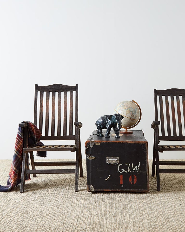 Early 20th Century German Steamer Trunk by Kongsbak at 1stDibs