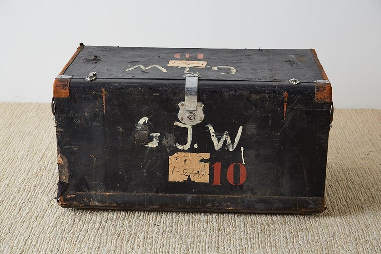 Early 20th Century German Steamer Trunk by Kongsbak at 1stDibs