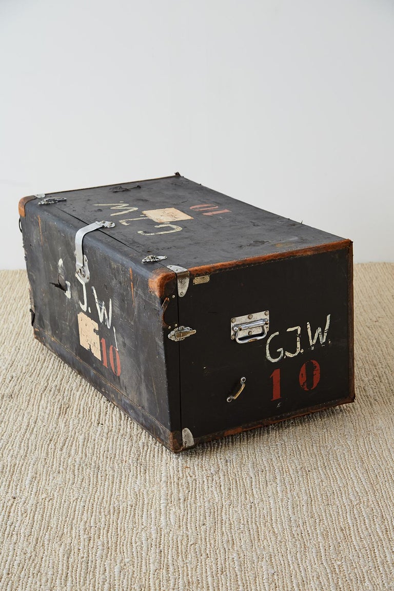 Early 20th Century German Steamer Trunk by Kongsbak at 1stDibs