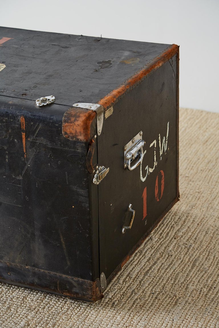 Early 20th Century German Steamer Trunk by Kongsbak at 1stDibs