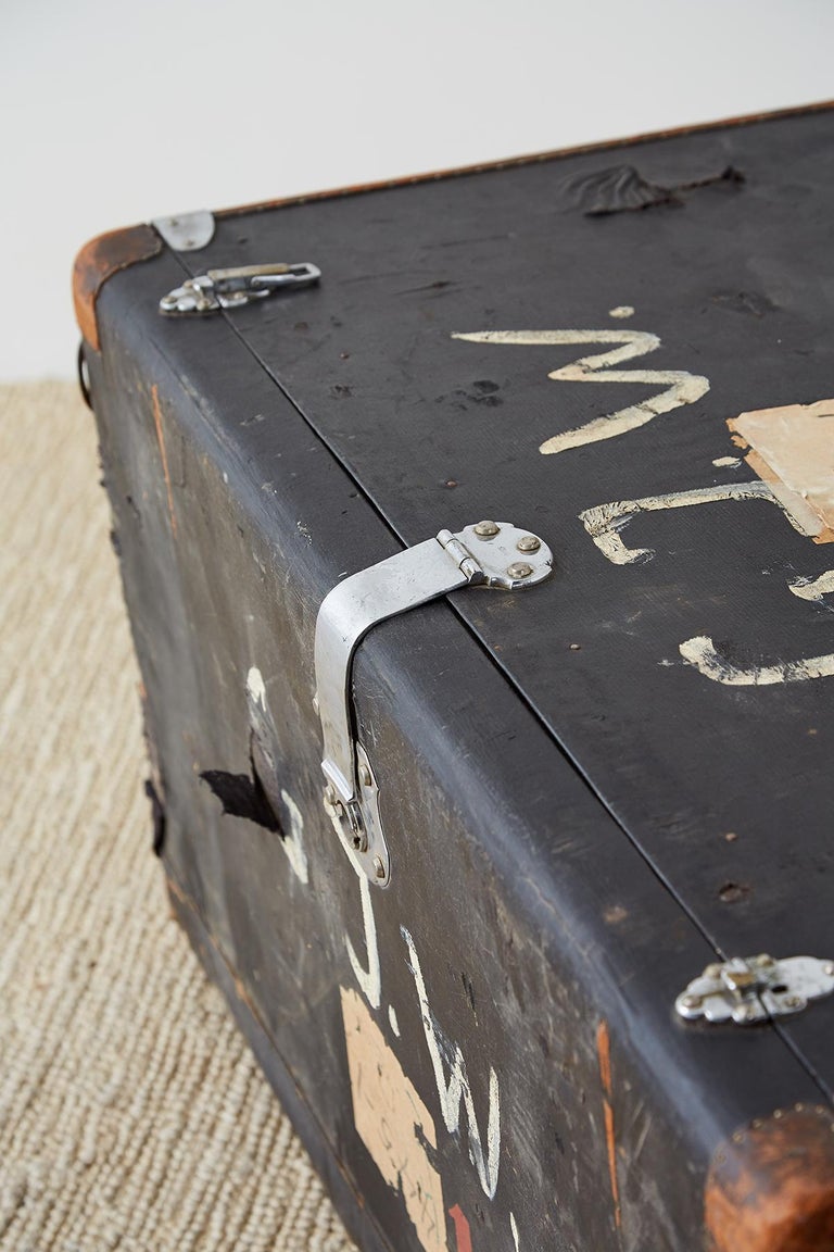 Early 20th Century German Steamer Trunk by Kongsbak at 1stDibs