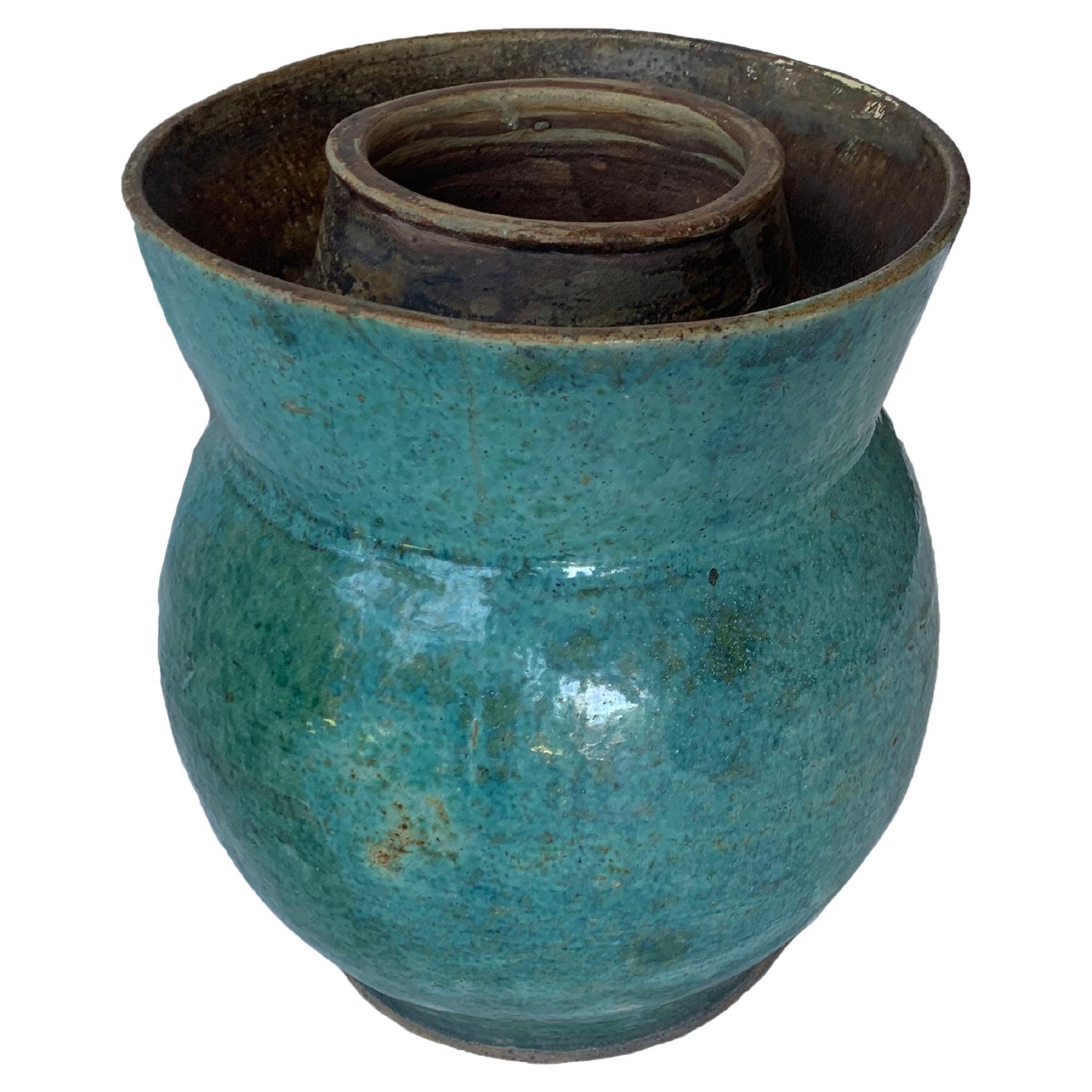 Ash Glazed Jar For Sale at 1stDibs