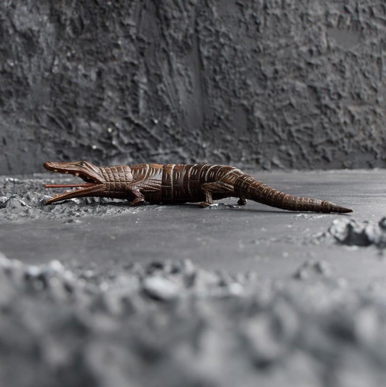 Early 20th Century Hand Carved Black Forest Wooden Articulated ...