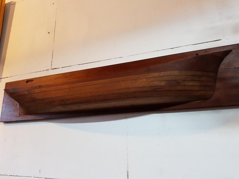 Early 20th Century Handmade Wooden Half Hull Model "Klipper" at 1stDibs