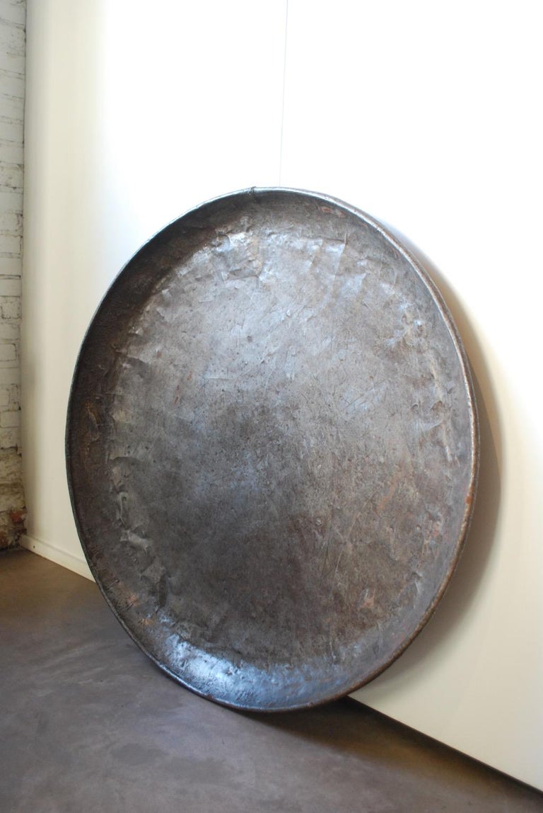 Early 20th Century Indian Mounted Copper Cooking Tray at 1stDibs
