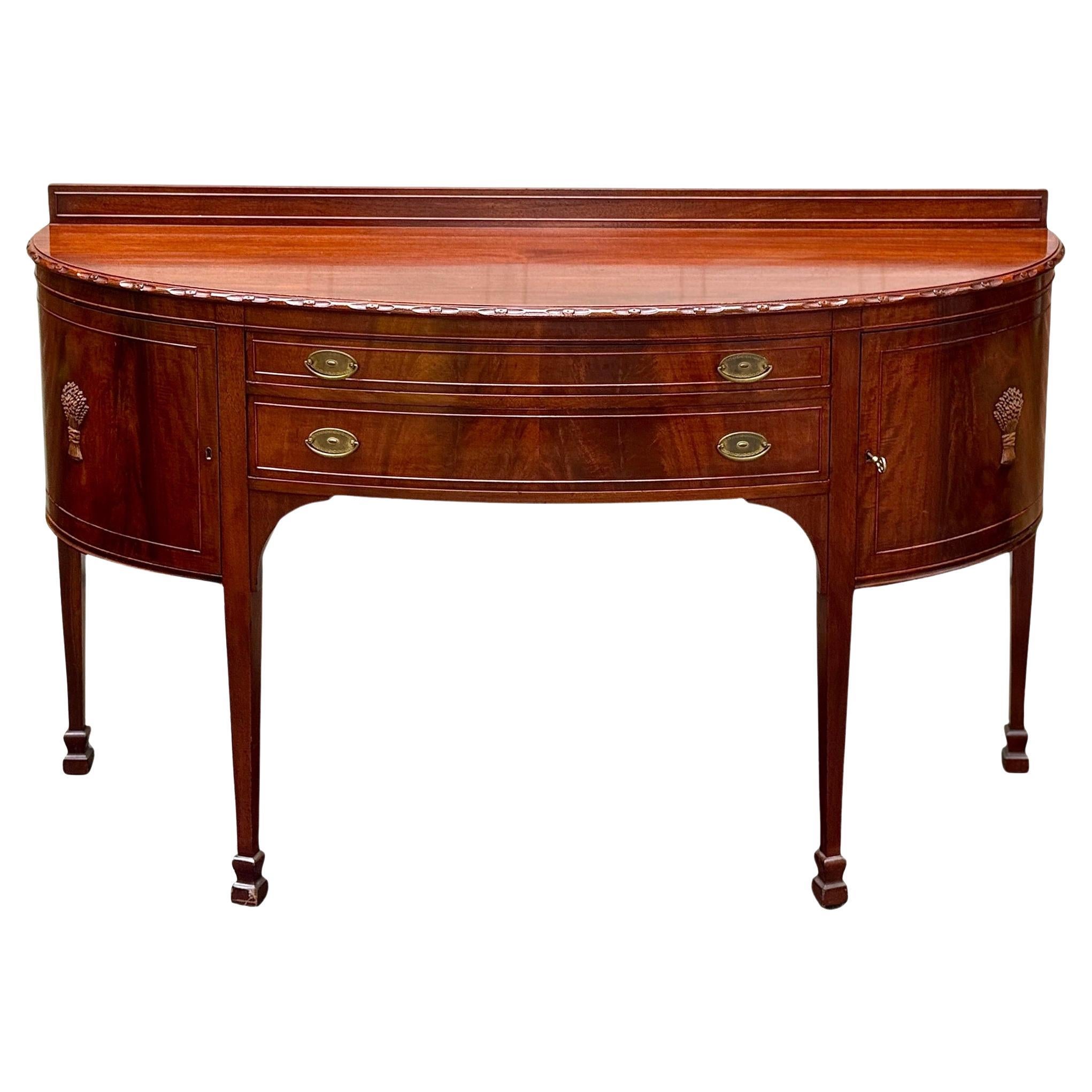 American Federal Style Mahogany Sideboard For Sale at 1stDibs | federal ...