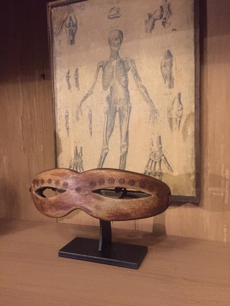 Early 20th Century Inuit Snow Goggles For Sale at 1stDibs