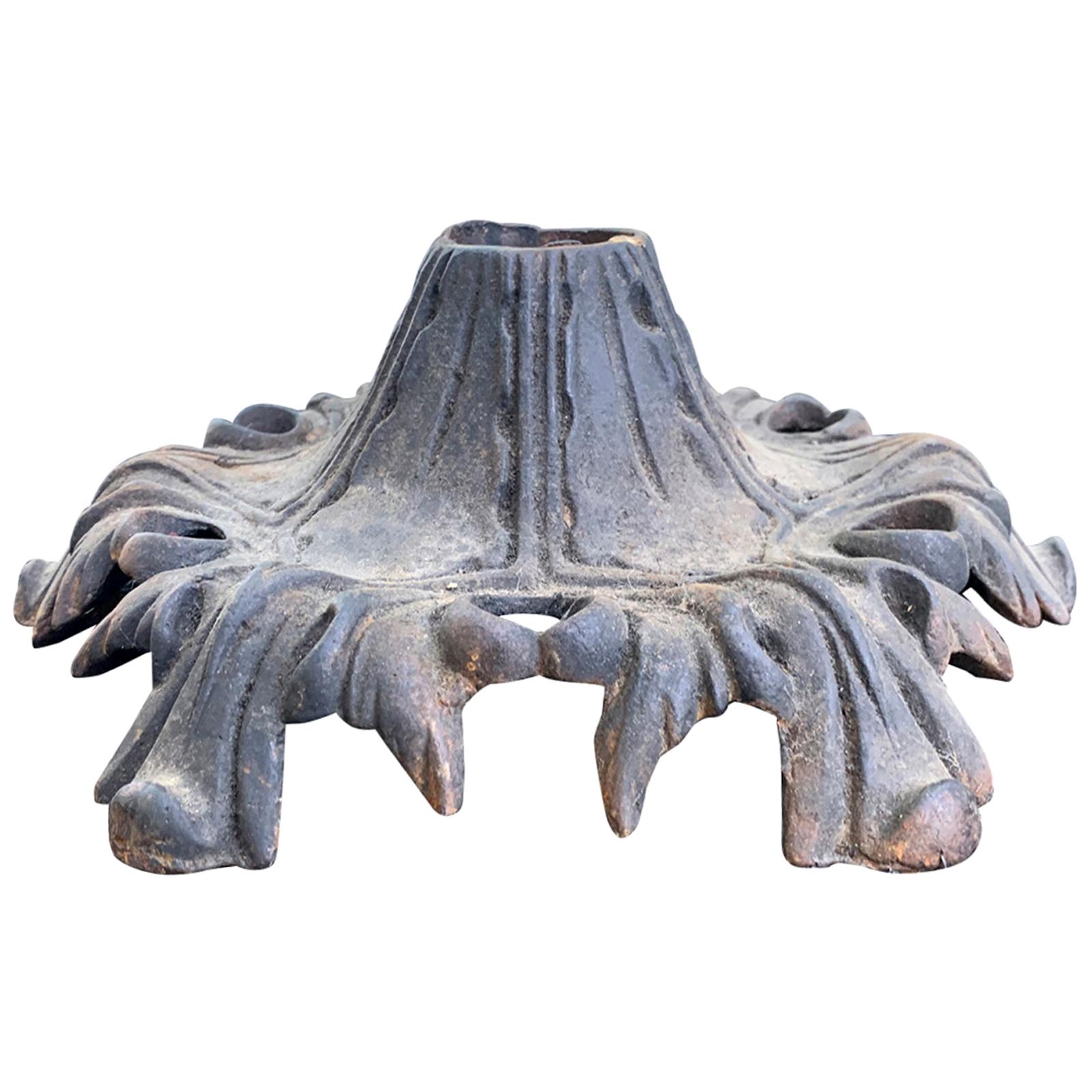 Wrought iron canopy - Late 19th century or early 20th century at 1stDibs