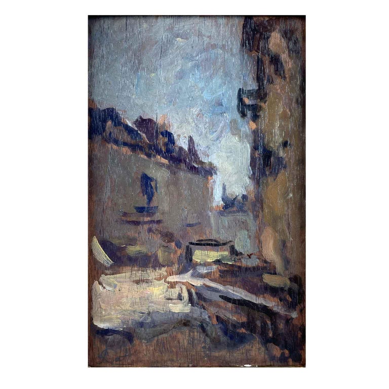 Early 20th Century Italian Milan View by Achille Cattaneo For Sale at ...