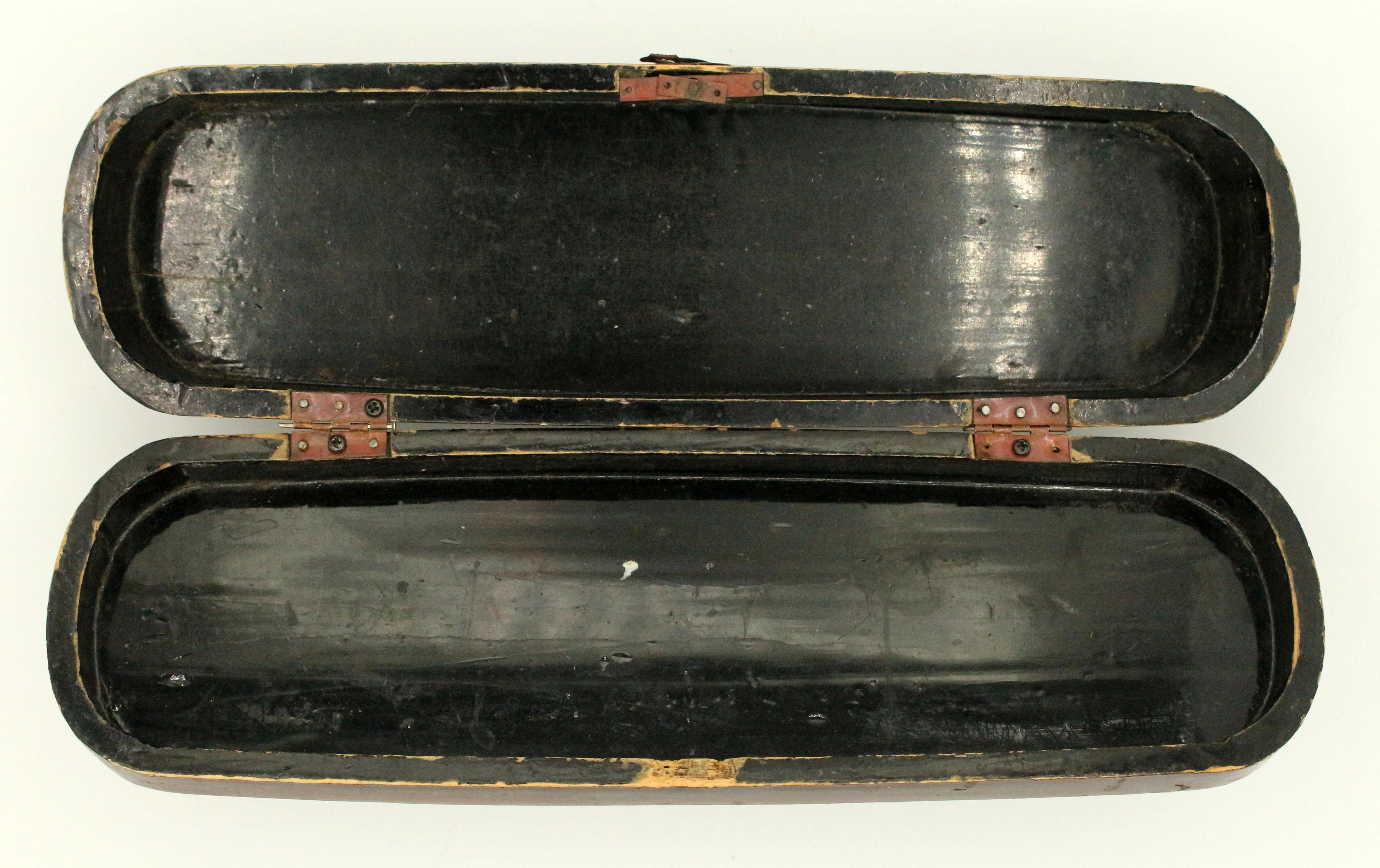Early 20th Century Japanese Calligraphy Box at 1stDibs