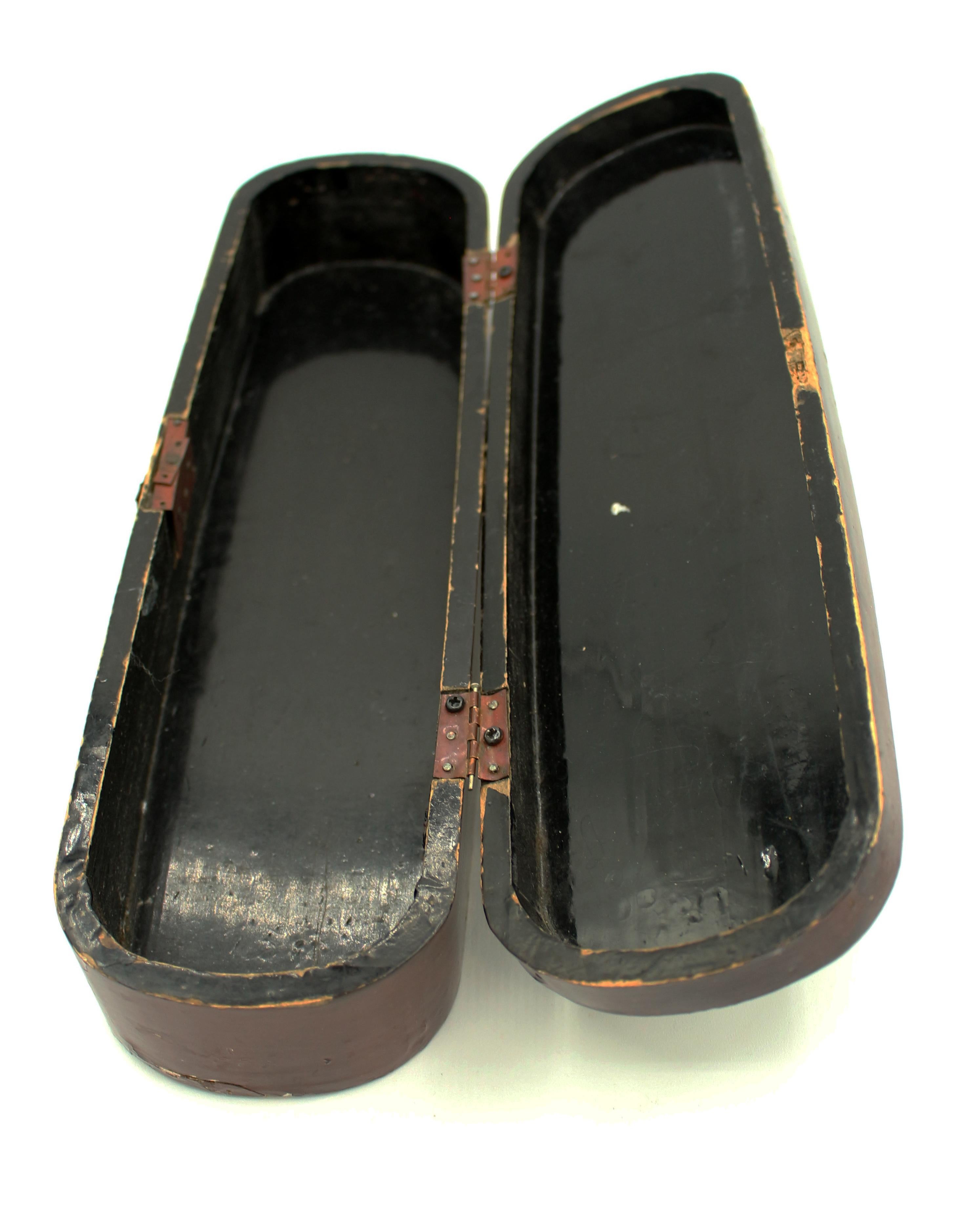 Early 20th Century Japanese Calligraphy Box at 1stDibs