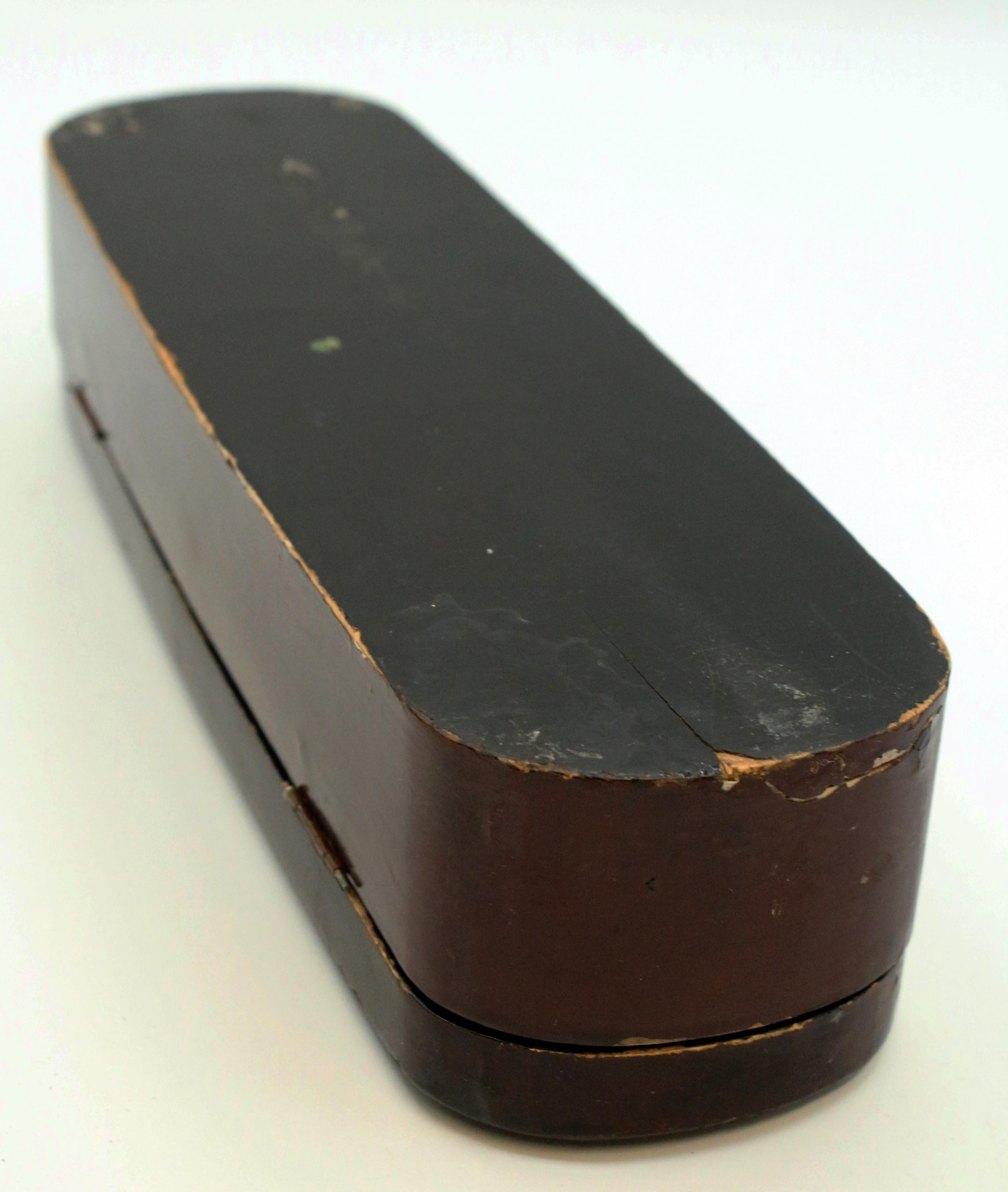 Early 20th Century Japanese Calligraphy Box at 1stDibs