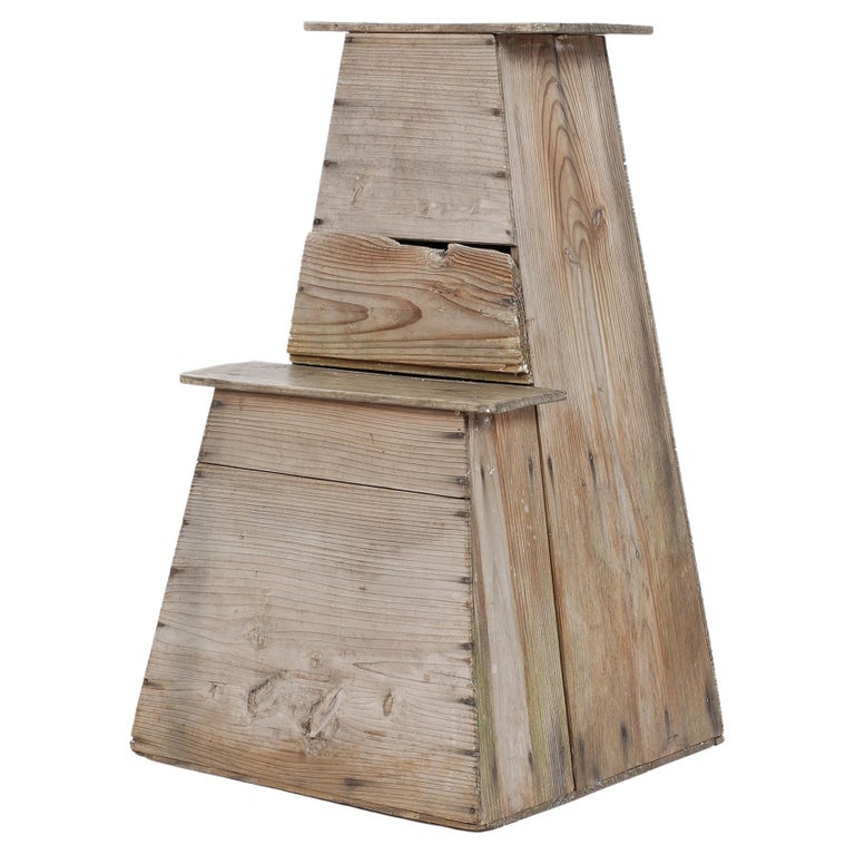 Early 20th Century Japanese Street Vendor Step/Stool at 1stDibs