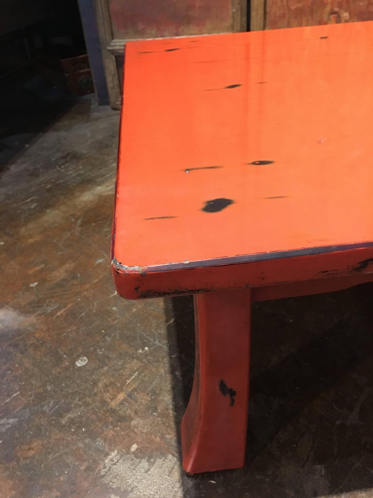 Early 20th Century Japanese Taisho Period Negoro Lacquer Low Table at ...