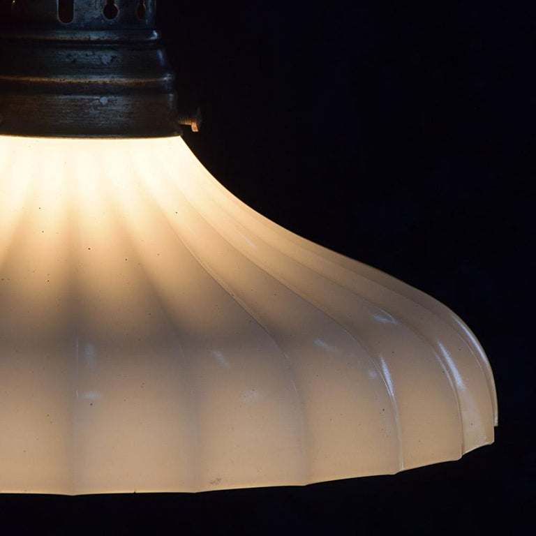 Early 20th Century Jefferson Moon Stone Light at 1stDibs