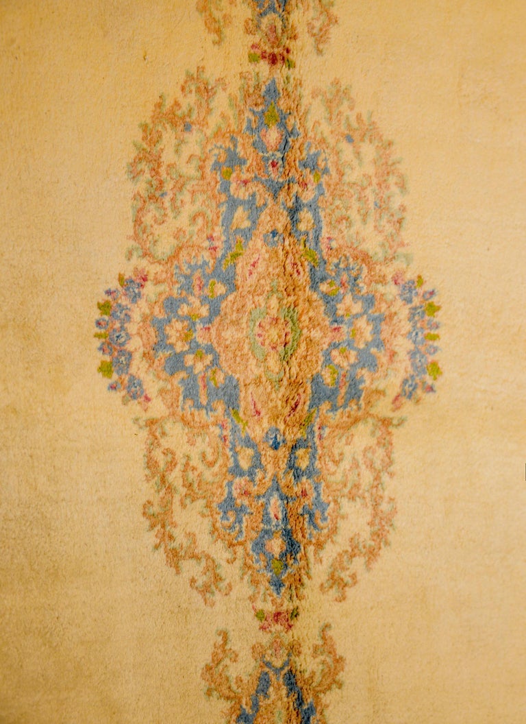 Early 20th Century Kirman Rug For Sale at 1stDibs